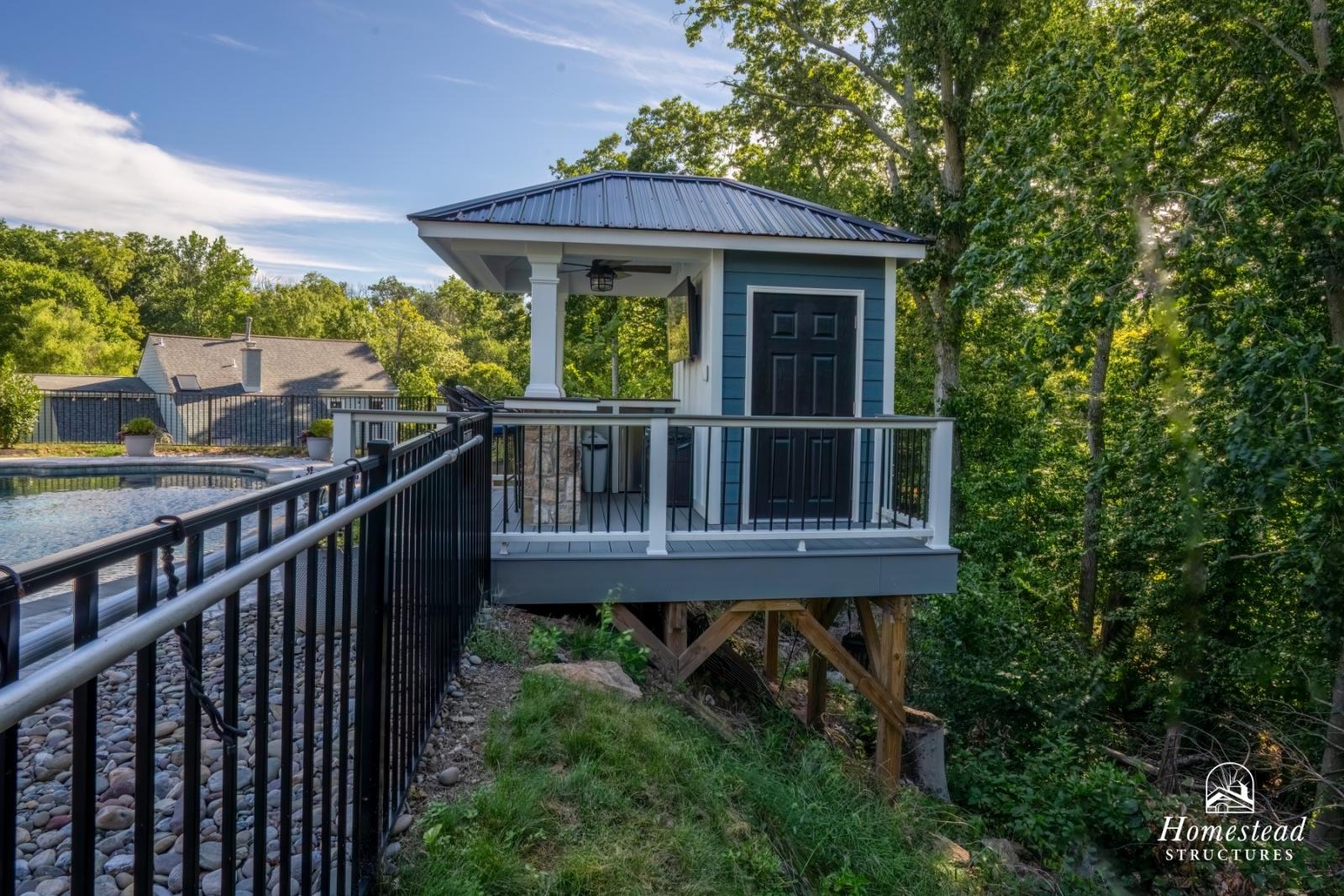 Duffy Pool House - Phoenixville, PA | Homestead Structures