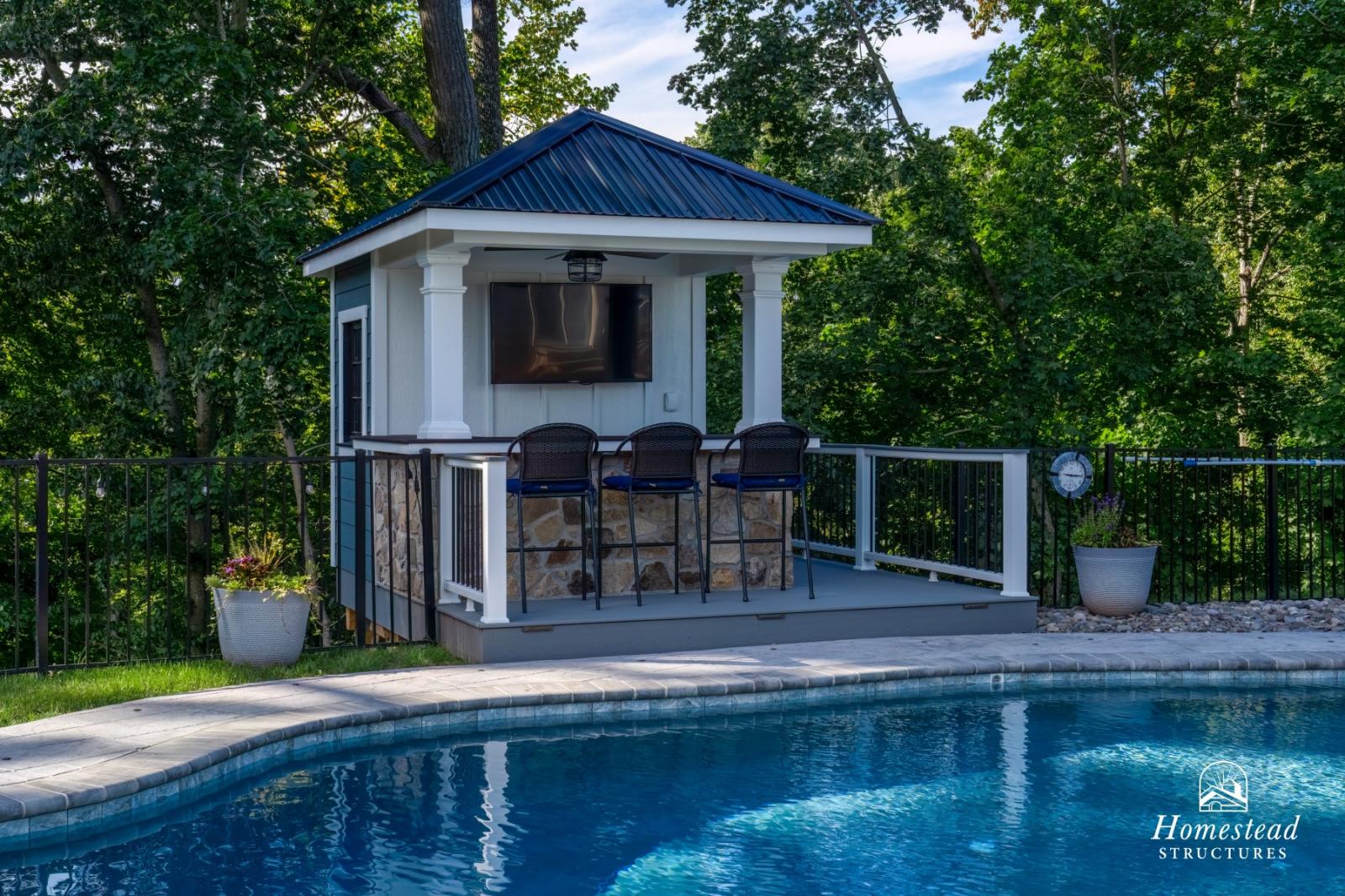 Duffy Pool House - Phoenixville, PA | Homestead Structures