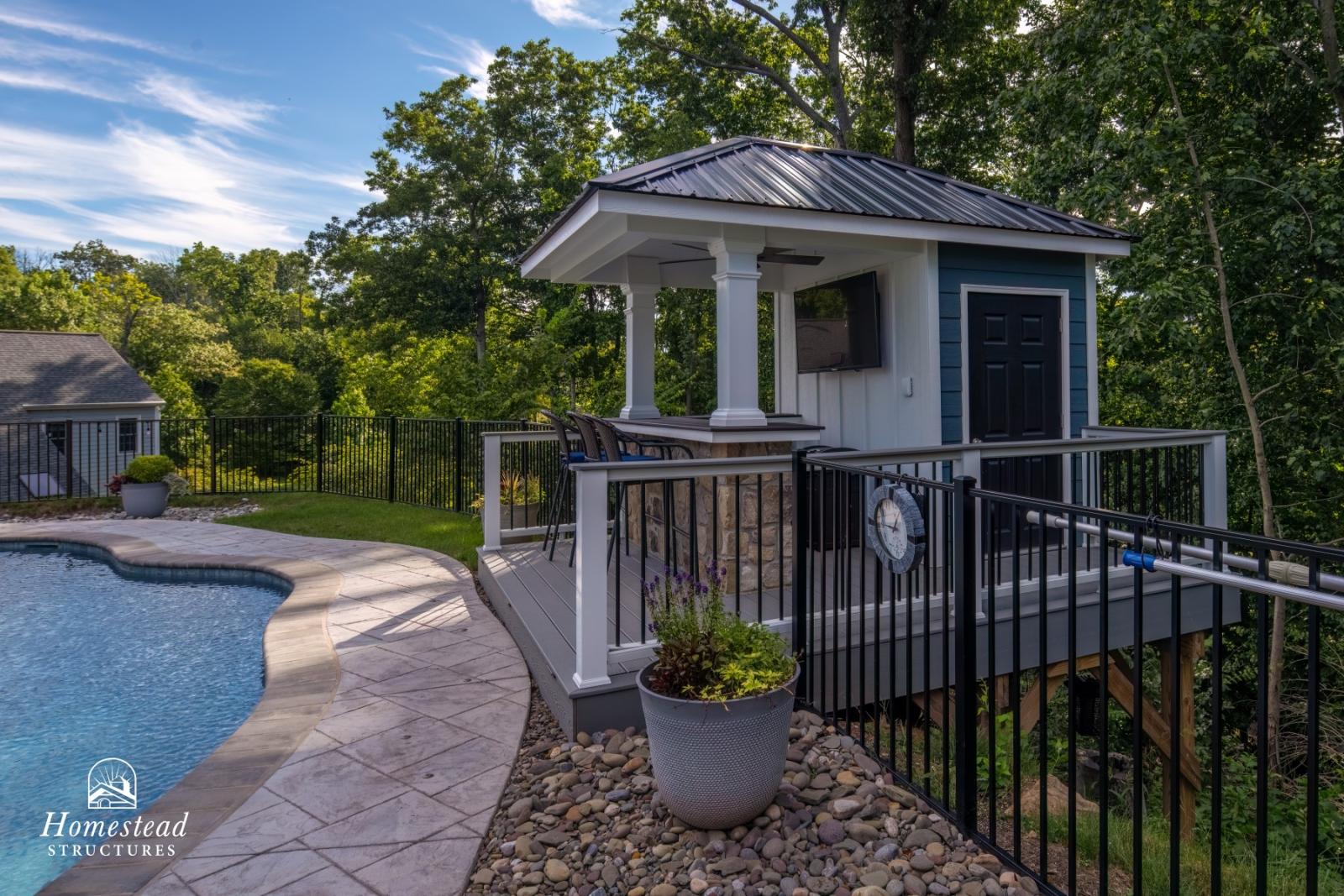 Duffy Pool House - Phoenixville, PA | Homestead Structures