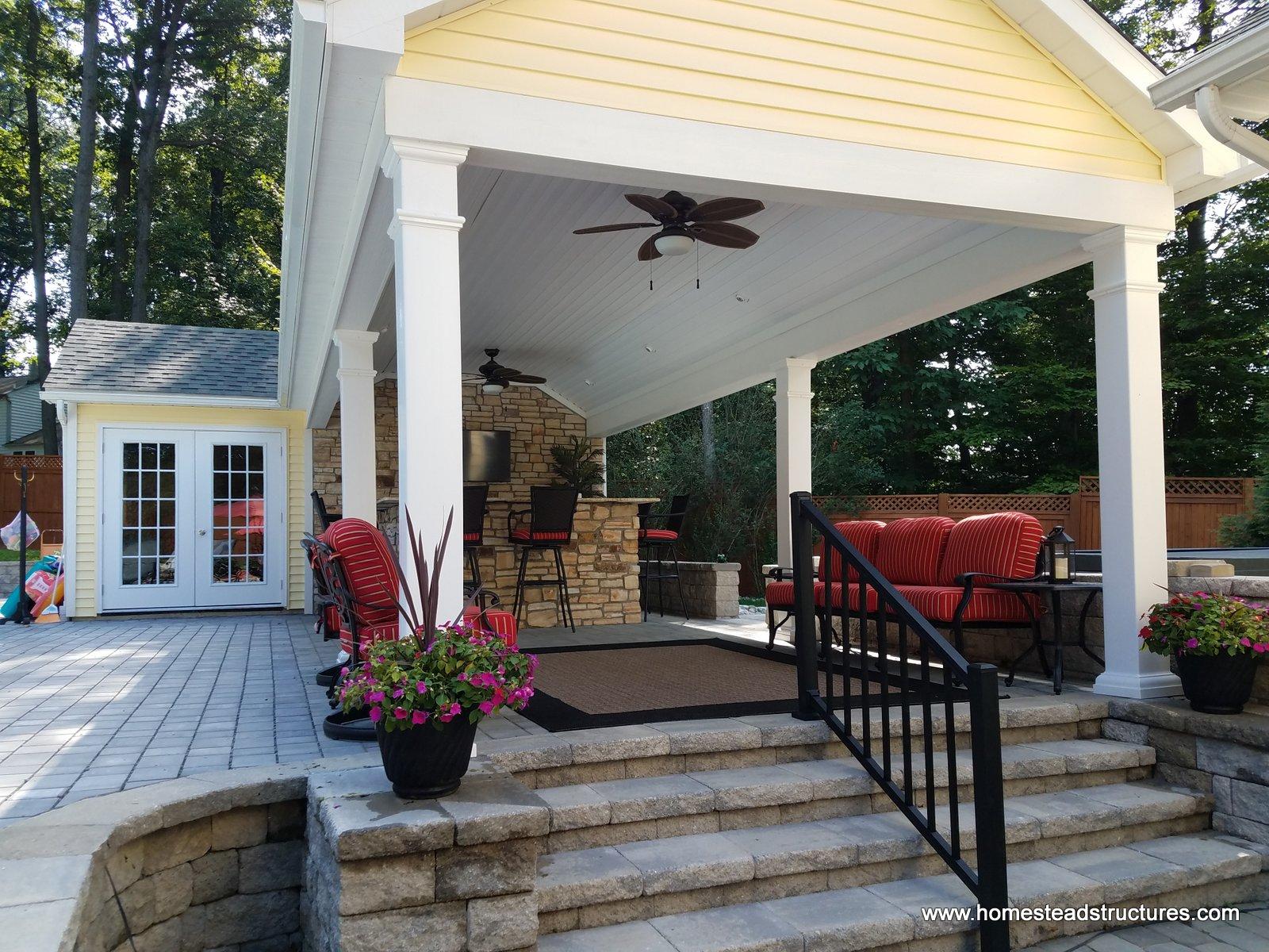 Custom Pool Houses | Homestead Structures