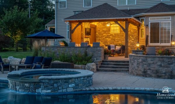 Amish Built Timber Frame Pavilions | Homestead Structures