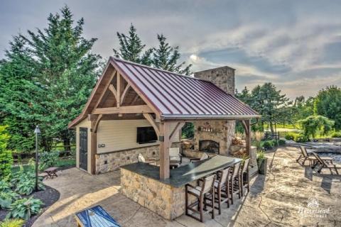 Backyard Pavilion Ideas | Homestead Structures