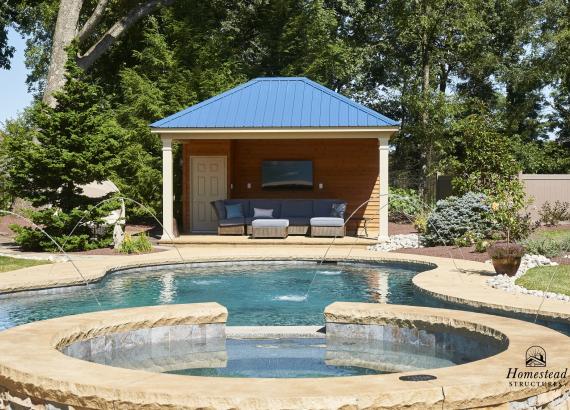 Lui Pool House - Center Valley, PA | Homestead Structures