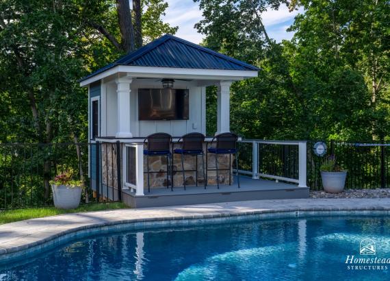 Duffy Pool House - Phoenixville, PA | Homestead Structures