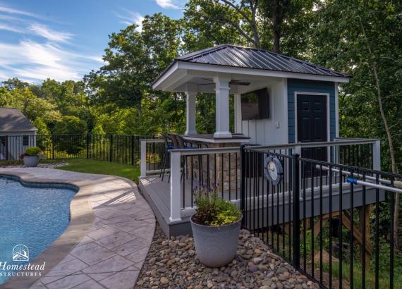 Duffy Pool House - Phoenixville, PA | Homestead Structures
