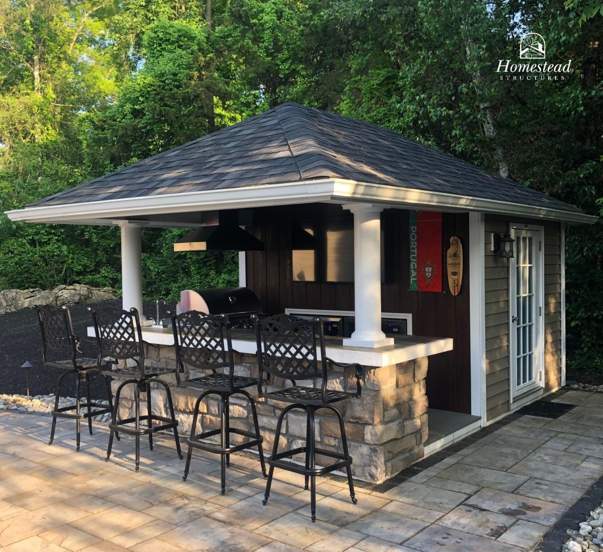 Outdoor Bar Shed