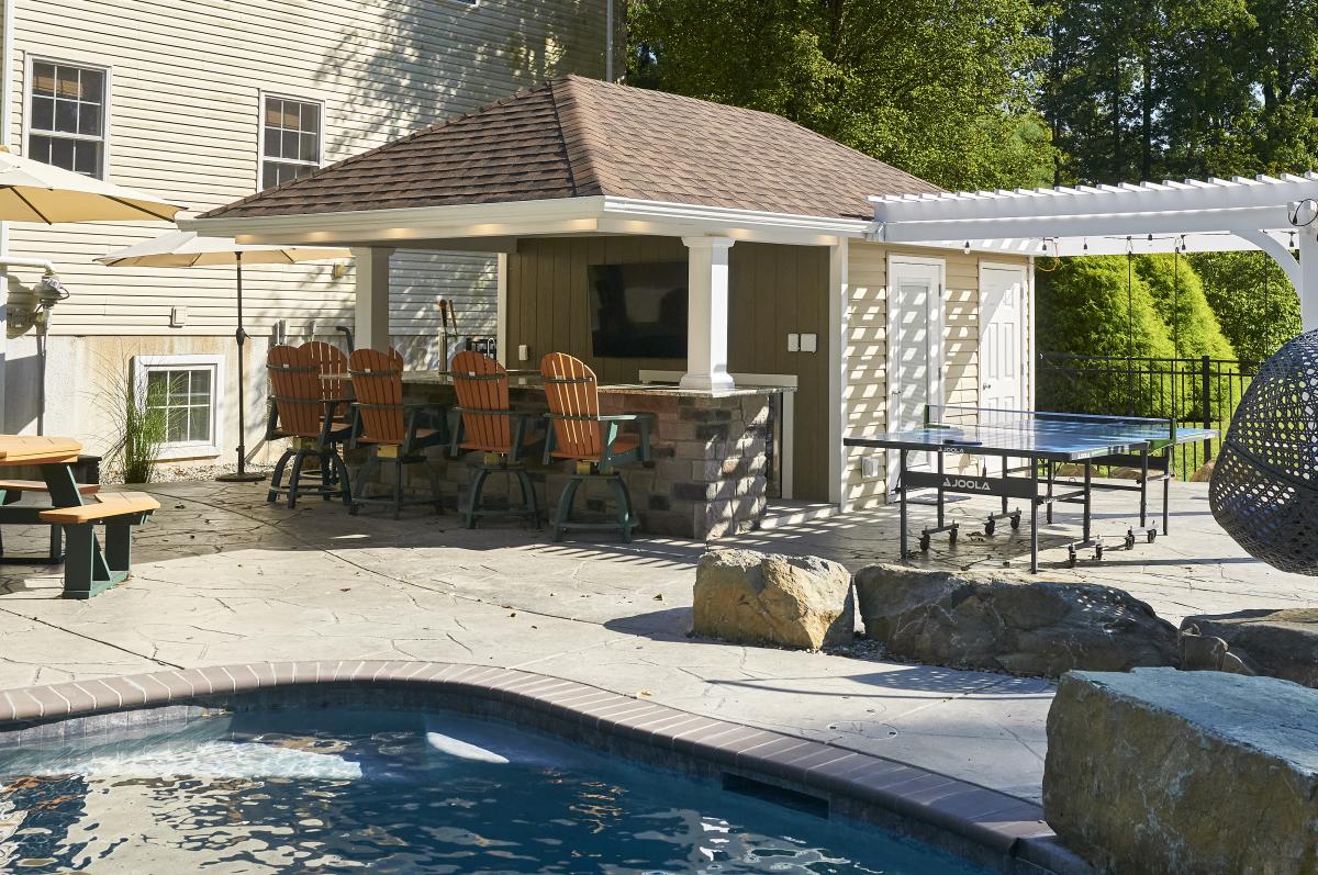 Outdoor Bar Ideas & Backyard Bar Designs - Homestead Structures